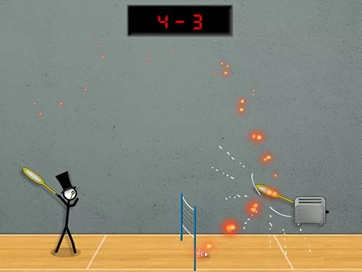 Stick Figure Badminton 3 | Play Online Games for FREE